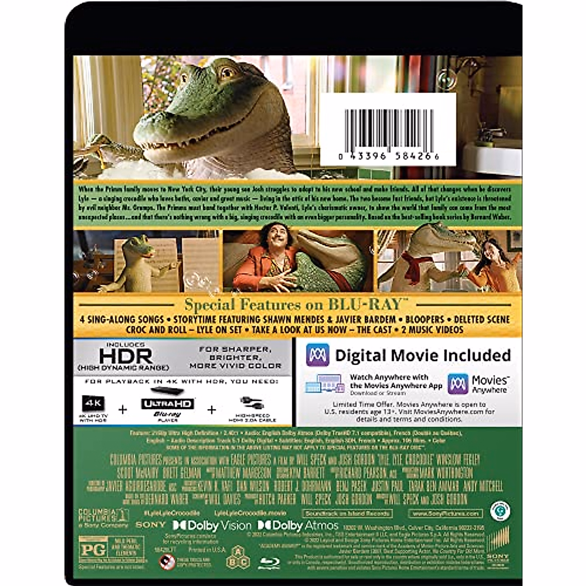 Lyle, Lyle, Crocodile [4K UHD]