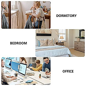 Wakauto 3pcs Wooden Floating Shelf House Shaped Wooden Shadow Cubby Box Display Shelf for Living Room Bedroom Home White