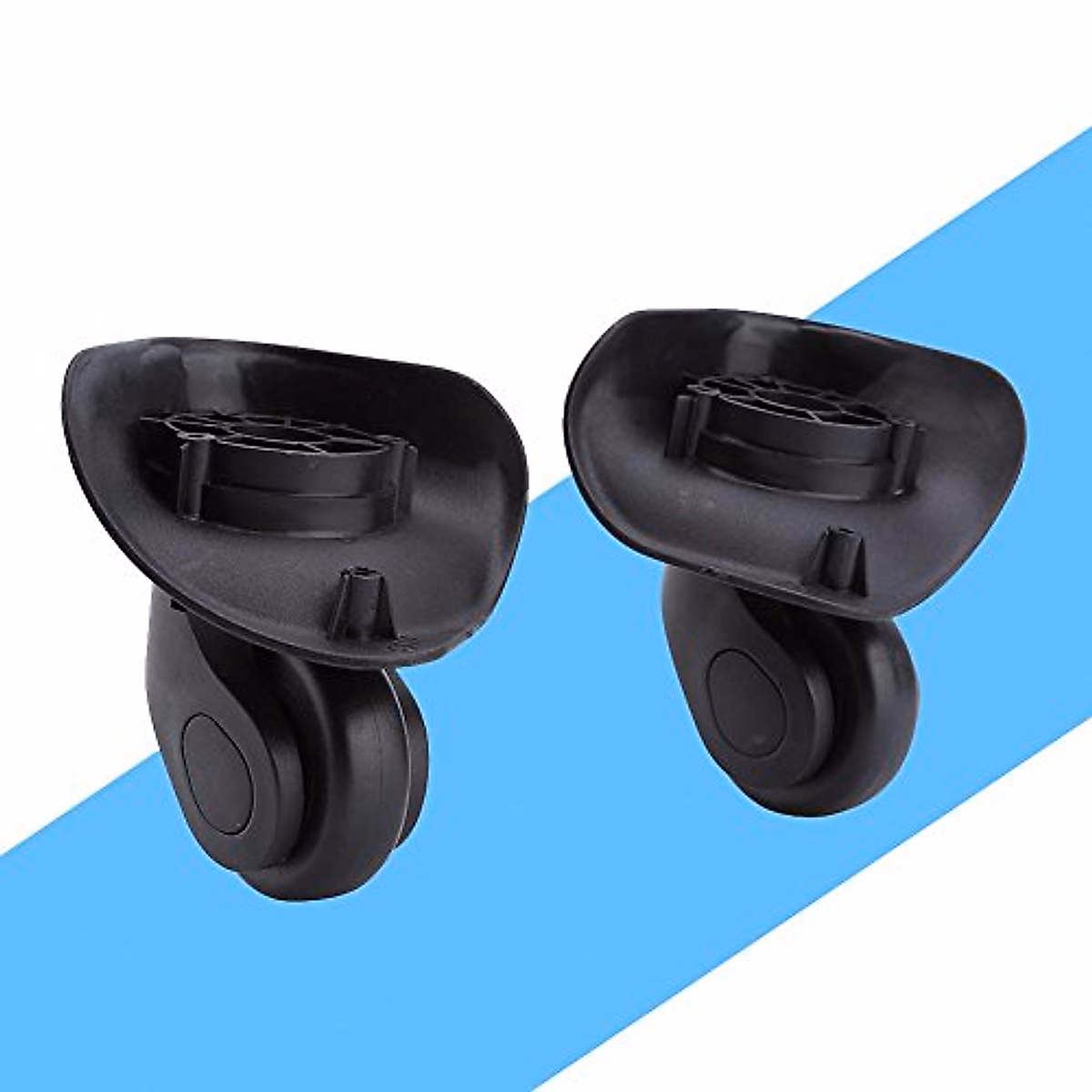 Suitcase Luggage Wheels, 2pcs Universal Suitcase Replacement Wheel for Travel Case Luggage Wheels Replacement Samsonite Wheels Replacement