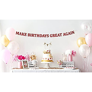 Funny Birthday Party Pack – Happy Birthday Banner and Swirls Pack - Adult Birthday Decorations – 21st – 30th – 40th – 50th – 60th – 70th – 80th Birthday Party Supplies