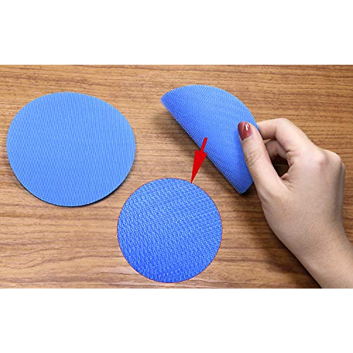 PENTA ANGEL Spot Markers 24Pcs Round Floor Spots Carpet Mark Circles Sitting Dots for Teachers Classroom Preschool Kindergarten Elementary for Training and Drills, 4 Inch