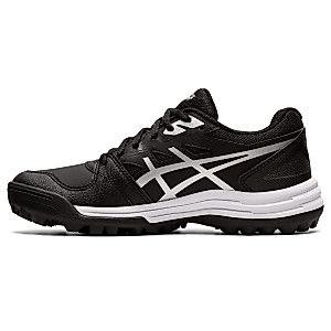 ASICS Women's Gel-Lethal Field Shoes, 8, Black/Pure Silver