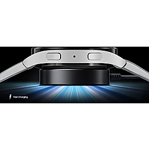 SAMSUNG Official Galaxy Watch Fast Wireless Charger (USB-C) - Black (EP-OR900BBEGWW)