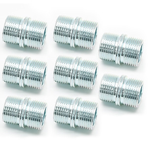 Luomorgo 8 Pcs 1"/25.4mm Wire Shelf Connectors, Metal Rack Connector Pole Connector for Storage Shelf Wire Shelving Unit Replacement Parts