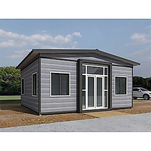 Enhanced Mobility House, Customizable Features House, Lightweight Panels House, 20ft 30ft 40ft for Temporary Housing, Construction Sites, Emergency Shelters, Vacation Rentals