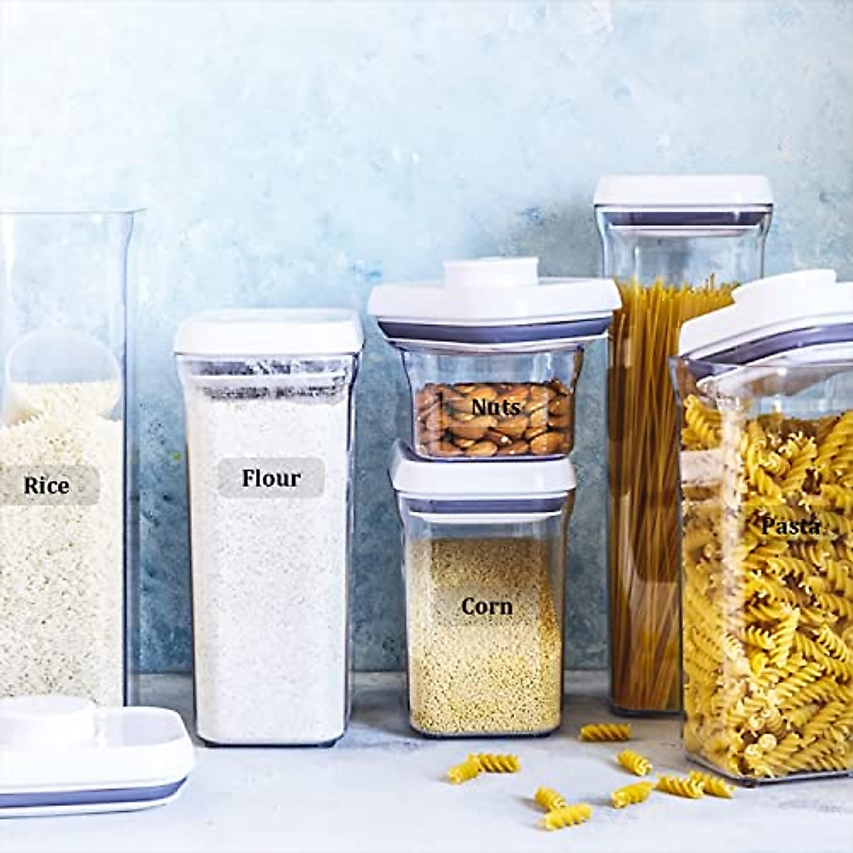 Marklife P11 Label Maker Machine with 4 Rolls Tape,Mini Thermal Wireless Inkless Sticker Printer Machine for Home Kitchen Office Organization