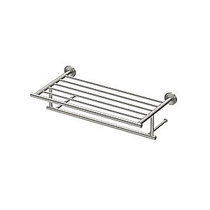 Gatco 1818SN Latitude II Towel Rack, 18 Inch, Satin Nickel