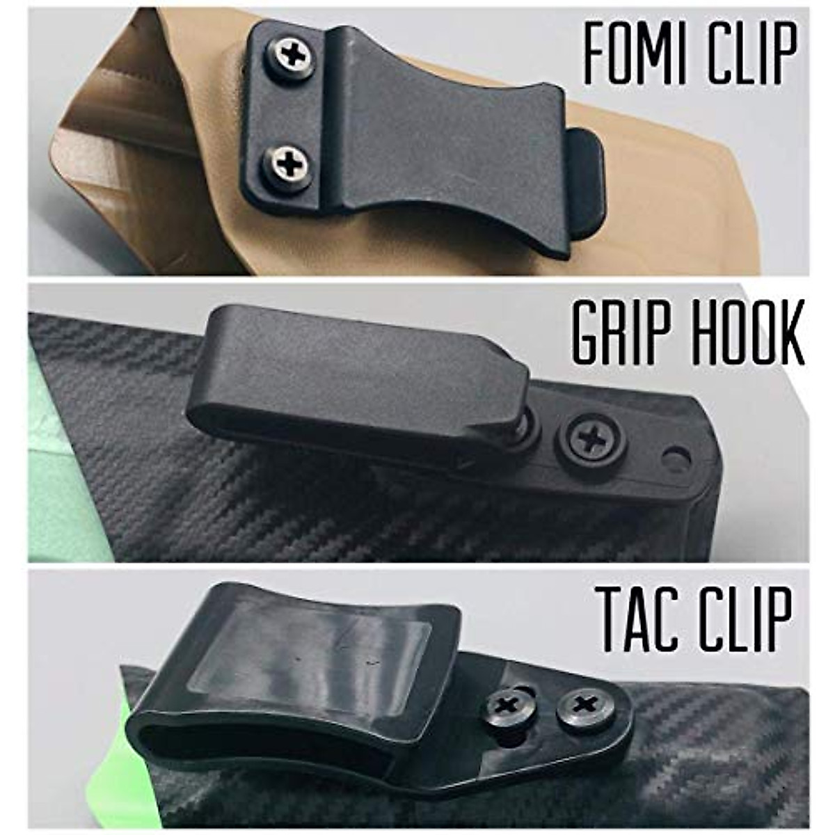 Neptune Concealment IWB Kydex Holster for H&K P2000sk - Light / Laser Bearing Triton Series - Veteran Made in USA