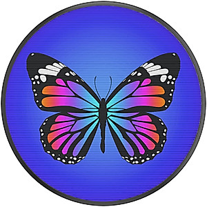 PopSockets PopTop (Top only. Base Sold Separately) Swappable Top for PopSockets Phone Grip Base, Playful PopTop - Lenticular Flutterfly