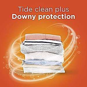 Tide PODS with Downy, Liquid Laundry Detergent Pacs, April Fresh, 85 count
