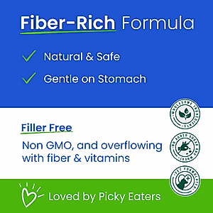 Pumpkin for Dogs - Apple, Pumpkin Seeds and Pumpkin Fruit - Fiber Supplement and Stool Softener - Diarrhea, Constipation, Upset Stomach, Food Sensitivity - Improve Digestion - 7oz Apple Flavor