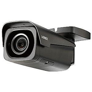 Lorex LNB8973B 4K Nocturnal Motorized Varifocal Zoom Lens IP Camera, 4X Optical Zoom, 2.7-12mm, IR Night Vision 250ft, Color Night Vision, PoE, Camera Only (M.) (Renewed)