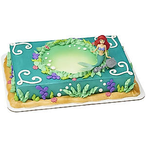 DecoSet® Disney Princess Ariel Colors of the Cake Topper - 2-Piece cake decoration