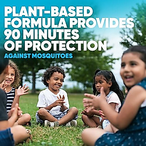 OFF! Kids Insect Repellent Spray, 100% Plant Based Oils, Safe for Use On Babies, Toddlers and Kids, 4 oz