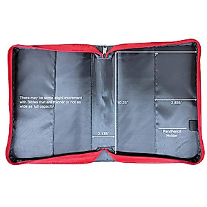 Custom Book/Bible Cover | Personalized Laser Engraved | Red with Fish | 7 1/2" x 10 3/4"