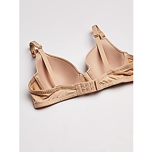 Fruit of the Loom womens T-shirt T Shirt Bra, Black Hue/Sand/White, 38C US