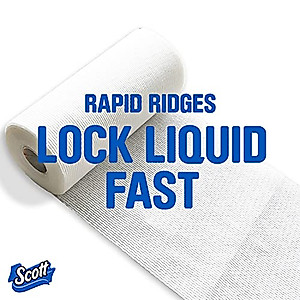 Scott Paper Towels, Choose-A-Sheet - 30 Mega Rolls (2 Packs of 15) = 56 Regular Rolls (102 Sheets Per Roll)