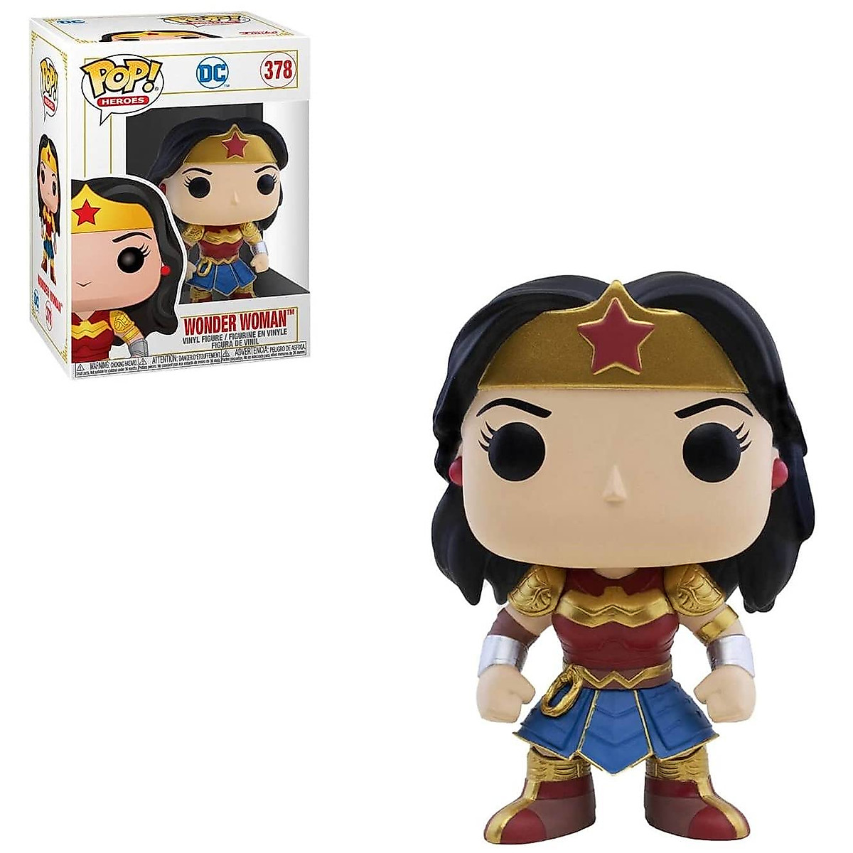 POP DC Comics: Imperial Palace - Wonder Woman Funko Vinyl Figure (Bundled with Compatible Box Protector Case)