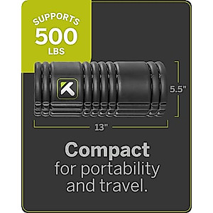 TriggerPoint 13" Multi-Density Foam Roller - Relieves Muscles, Improves Mobility