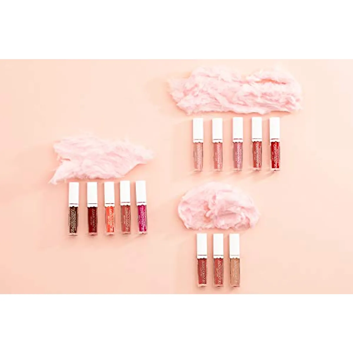 wet n wild Lip Cream Cloud Pout Marshmallow Matte Liquid Lipstick | Lip Mousse | Hot Pink Red Fluff You | Marshmallow Flavored