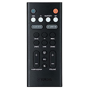 Yamaha ATS-2090 36" 2.1 Channel Soundbar and Wireless Subwoofer with Alexa Built-in