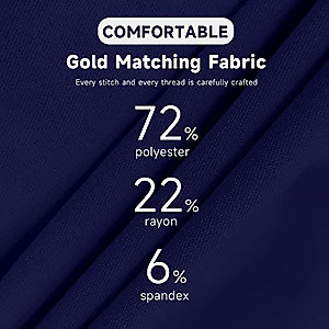 niaahinn Unisex Scrub Set Scrubs Top and Pants Medical Uniform V-Neck Top & Multi Pocket Pants (Navy Blue,M)