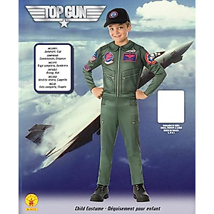 Rubies Top Gun Unisex Child's Costume, Small