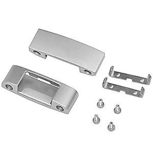 Adhiper Metal Hinge Repair Studio2 Replacement Headband Metal Hinge Parts Compatible with Dr. Dre Studio 2.0 Headphones (Silver)