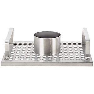 Duke Grills Omaha Beer Can Chicken Holder - Heavy Duty Stainless Steel Beer Chicken Stand for Grill, Oven, Smoker - Roast The Perfect Flavorful Chicken - Built in Handles