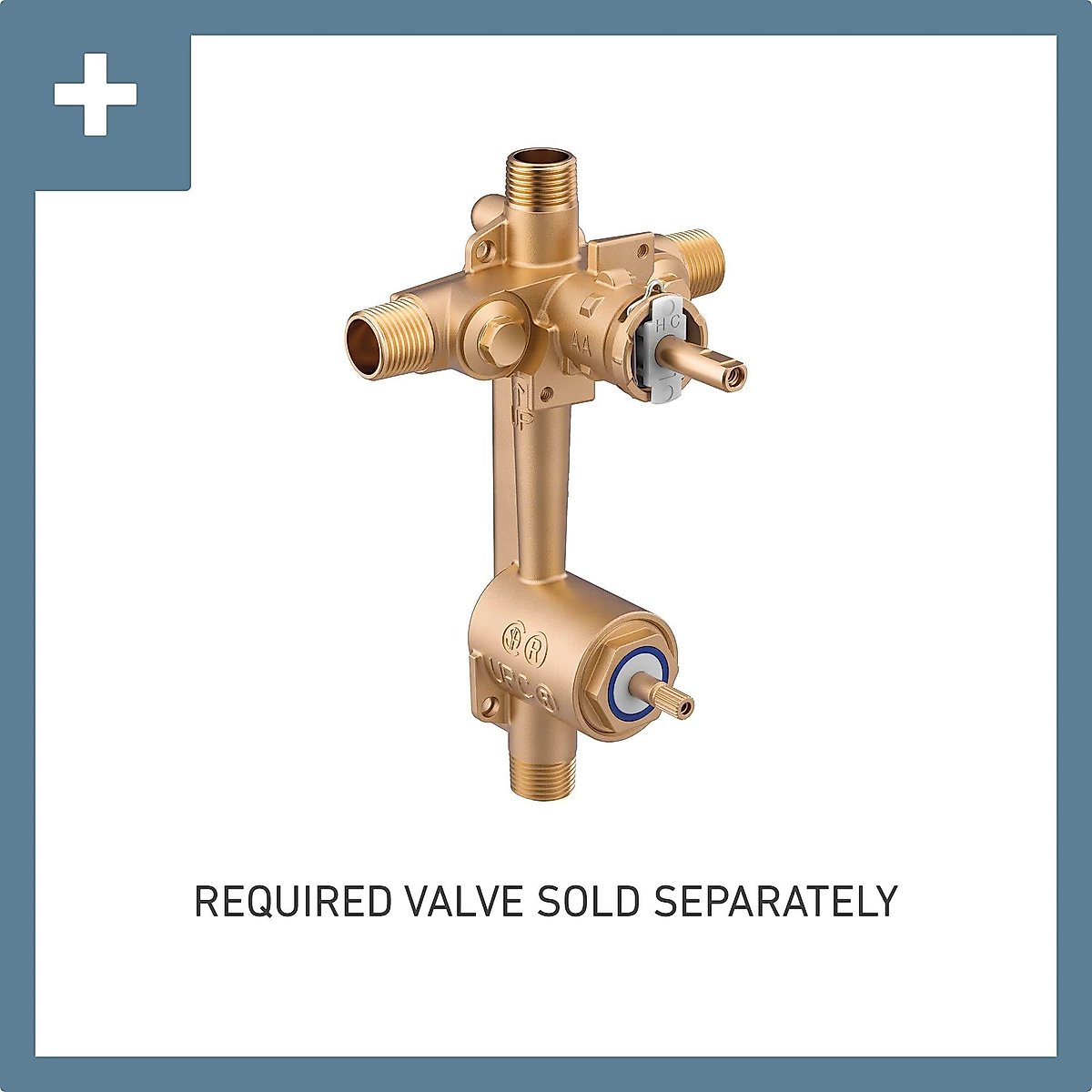 Moen T2690 Voss Posi-Temp with Built-in 3-Function Transfer Valve Trim Kit, Valve Required, Chrome