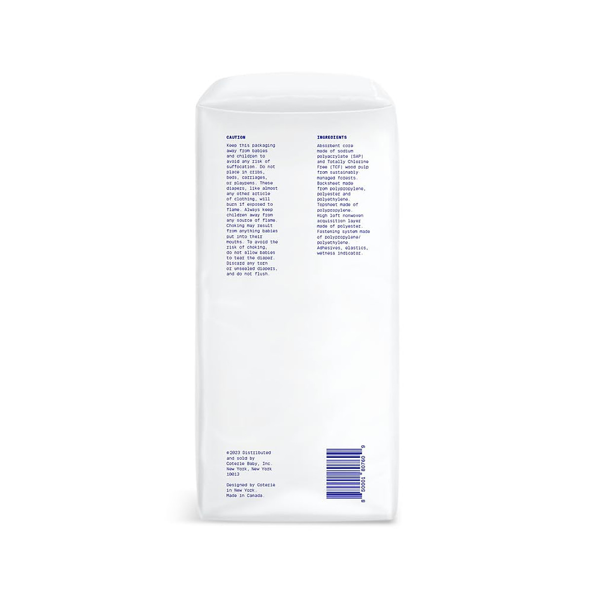 Coterie Size 5 Diapers, 22 CT