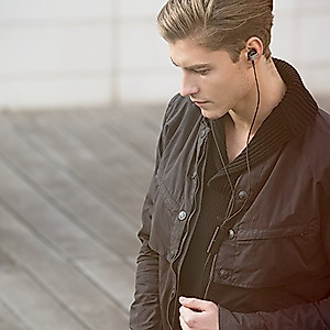 Phiaton PS 202 NC Active Noise Cancelling Wired Earbuds in Ear Stereo Earphones with Microphone and Remote, 10 Hours Playtime, 3.5mm Jack, Premium Aluminum Construction Headphones