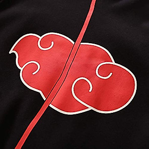 daimengmeng Baby Romper Boys Girls Newborn Cartoon Cosplay Outfits Button Cotton Jumpsuits Long Sleeve Black&Red2 0-3 Months/59