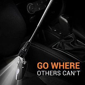 Gifts for Men Dad,Magnet Tool Telescoping Magnetic Pickup Light,22" Extending Magnet Stick Cool Tool Gadget for Men,Unique Birthday Gift for Men HIM,HER,Husband,Grandpa,Stuff for Hard to Reach Place