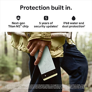 Google Pixel 6 (5G) 128GB Unlocked - Stormy Black (Renewed)