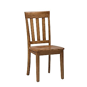 Jofran: , Simplicity, Dining Side Chair, 18"W X 23"D X 38"H, Honey Finish, (Set of 2)