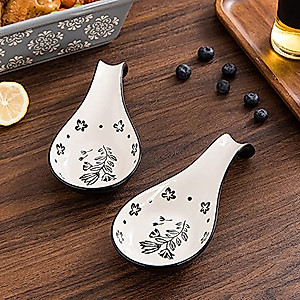 Wisenvoy Spoon Rest for Stove Top Spoon Rest for Kitchen Counter Spoon Rest
