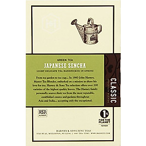 Harney & Sons Green Tea, Japanese Sencha, 20 Count (Pack of 1)