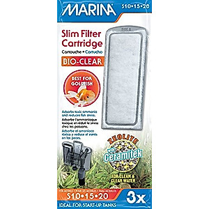 Marina Slim Filter Zeolite Plus Ceramic Cartridge - 6-Pack