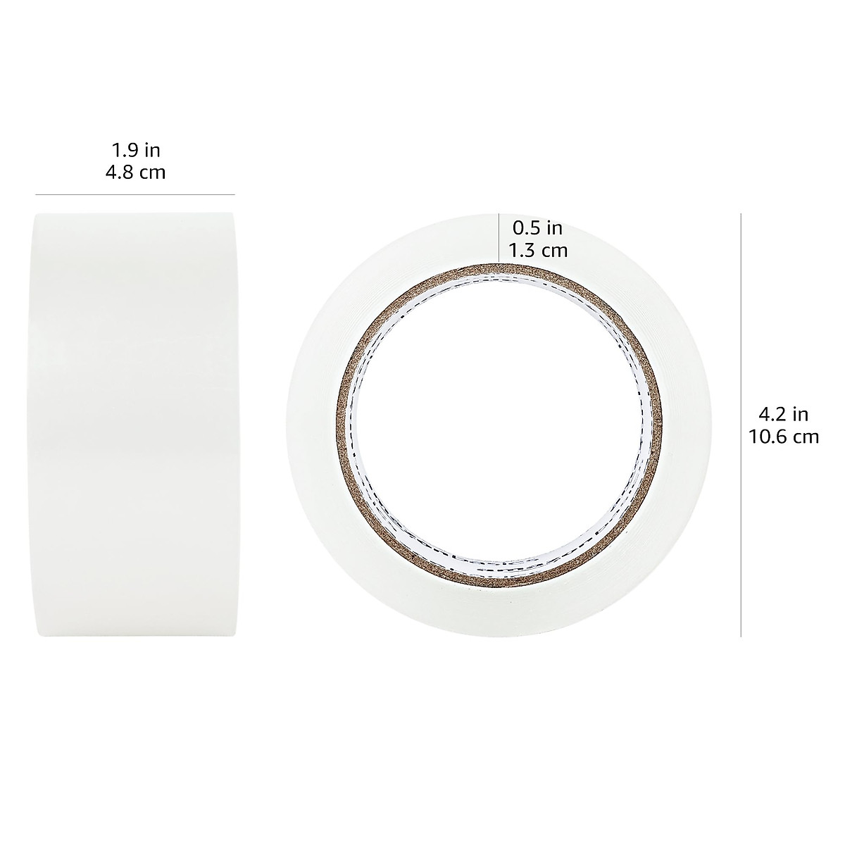 Amazon Basics Packaging Tape for Shipping, Moving and Storing, 1.88" x 54.6 yds, 12-pack