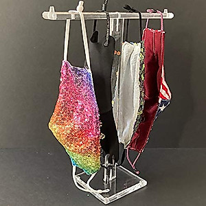 Acrylic Masks Stand - Face Masks Storage Rack Holder