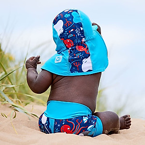 Splash About Happy Nappy Reusable Swim Diaper, Under The Sea, 2-3 Years