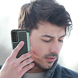 BNIUT for Samsung Galaxy A13 5G Case: Dual Layer Protective Heavy Duty Cell Phone Cover Shockproof Rugged with Non Slip Textured Back - Military Protection Bumper Tough - 6.5inch (Green)