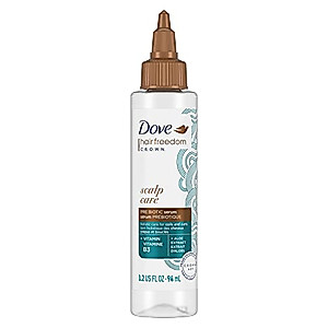 Dove Amplified Textures Leave-on Treatment: Hydrating Scalp Tonic and Moisturizing Hair Treatment for Dry Scalp, 3.2 oz