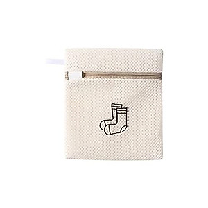 C-LARSS Underwear Wash Bag Lingeries Care Bra Underwear Laundry Net Bag Protect Clothing Smooth Zip B