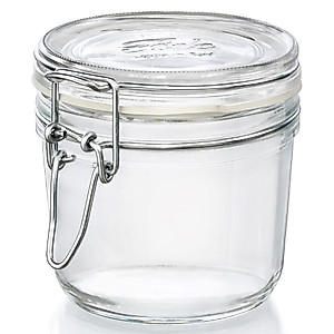 Bormioli Rocco Fido Cylinder Collection - Fido Jar - 0.35L (11.75 oz.) - Clear