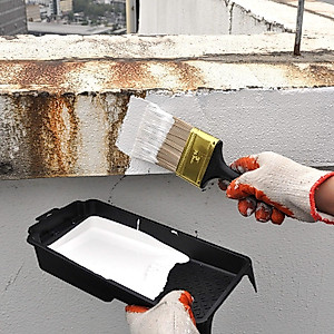 Great Andrew Paint Brushes, 30 PCS Great Value Multi use(3" 2" 1.5" 1" Flat &1.5" Angled) Paint Brush Pack, Paint Brushes Set for Home Furniture Fences and Wall Trim