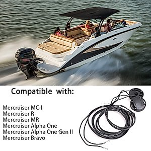 Power Trim Sender Limit Switch Kit Replacement for Mercruiser MC-I, R, MR, Alpha One, Alpha One Gen II and Bravo Sterndrives Replace 805320A03 805129A3 805130A2 - Tilt Limit Sender Switch
