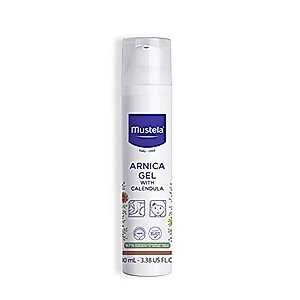 Mustela Baby Arnica Gel with Calendula - Soothing Gel for Boo Boos - Fragrance-Free, Alcohol-Free & Vegan - 3.38 fl. oz.