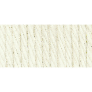 Bernat Handicrafter Cotton Yarn, 14 oz, 100% Cotton, Ball Off White